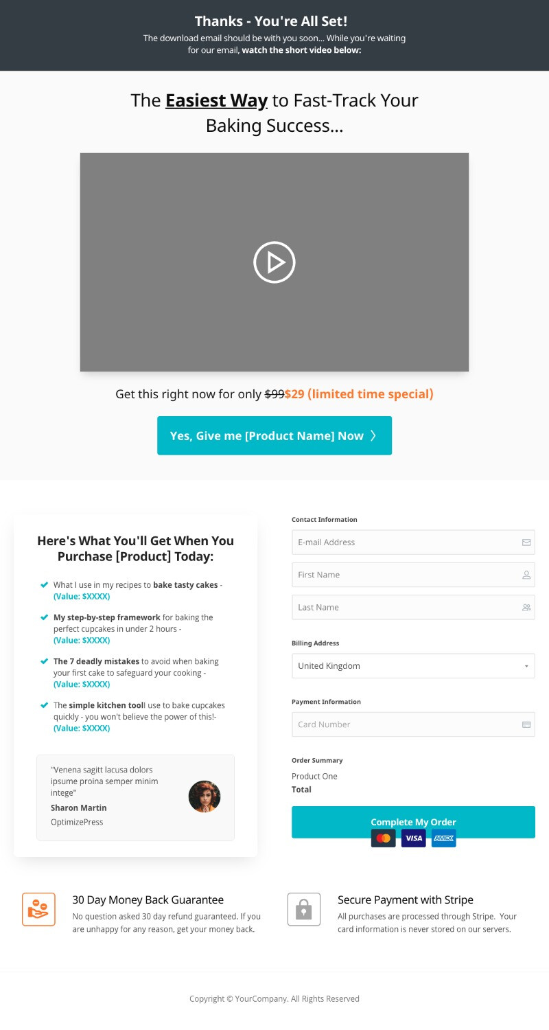 Entry Point Offer Page | Stephen Hedger